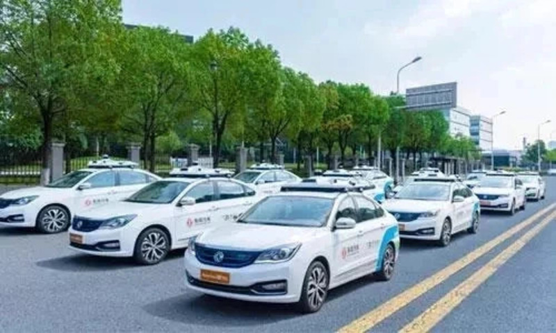 DONGFENG pilote le service de ROBOT TAXI à Wuhan