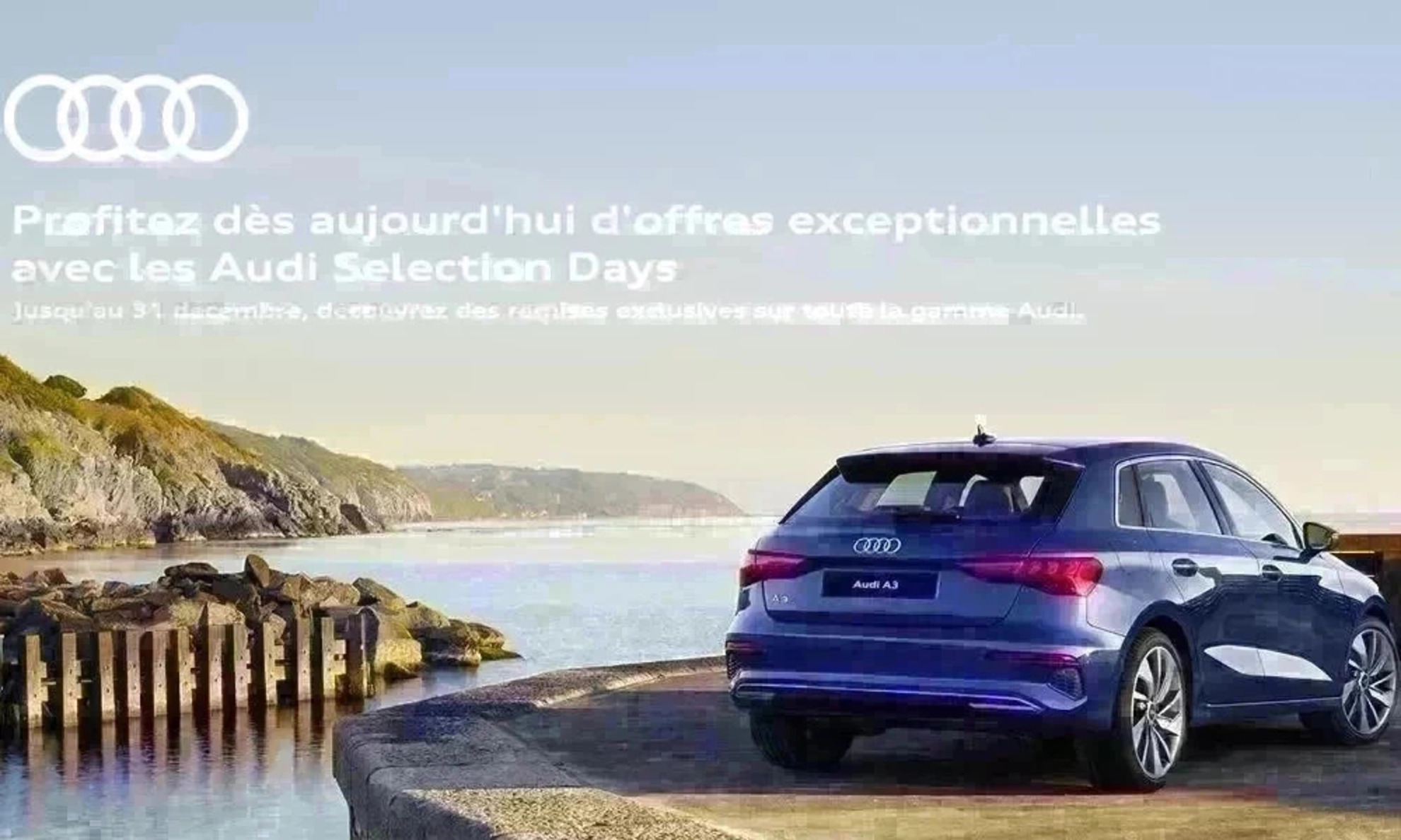 Audi Selection Days - Des offres exceptionnelles jusqu'au 31 décembre