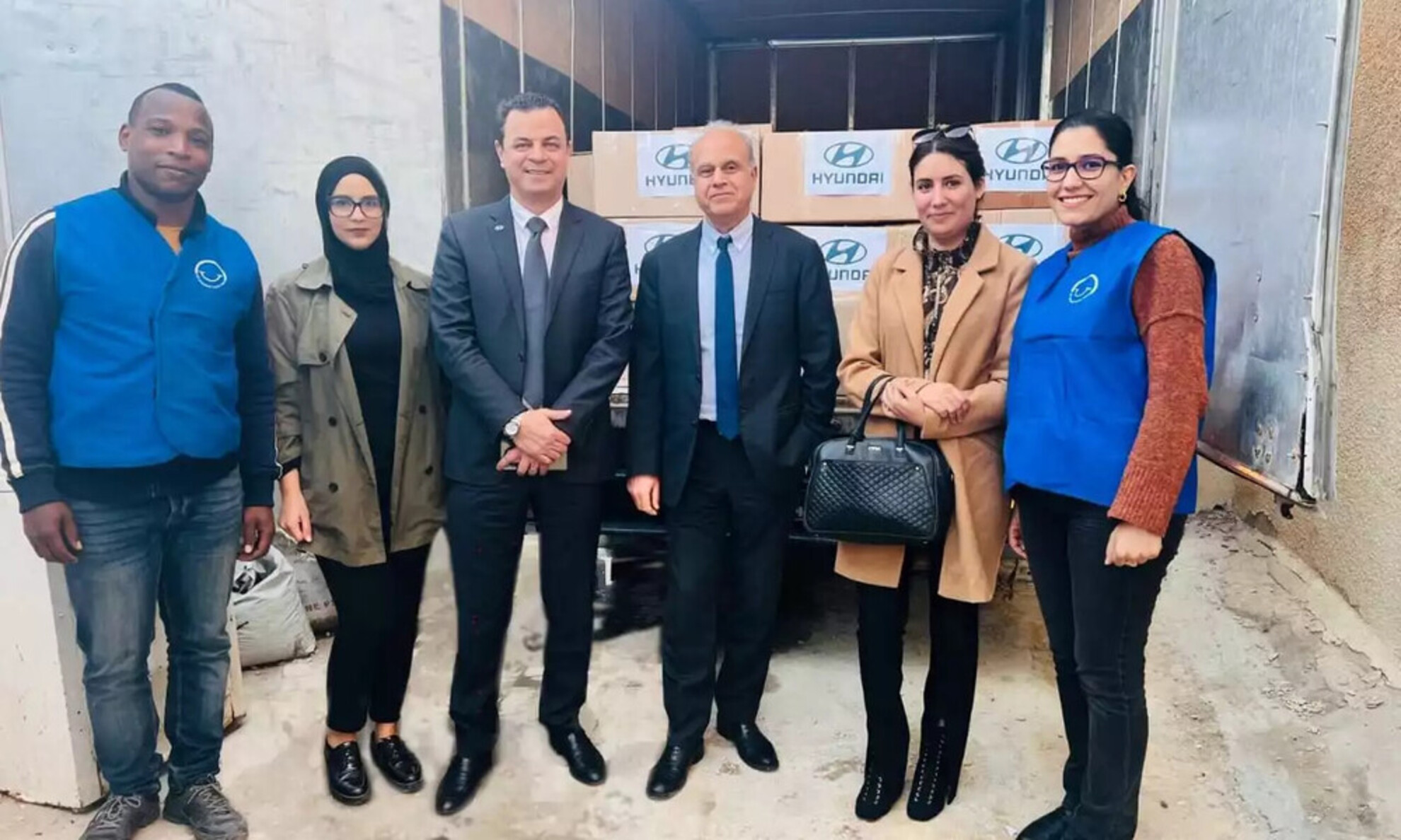 Hyundai et l'association USPT - Ensemble pour le Couffin de Ramadan