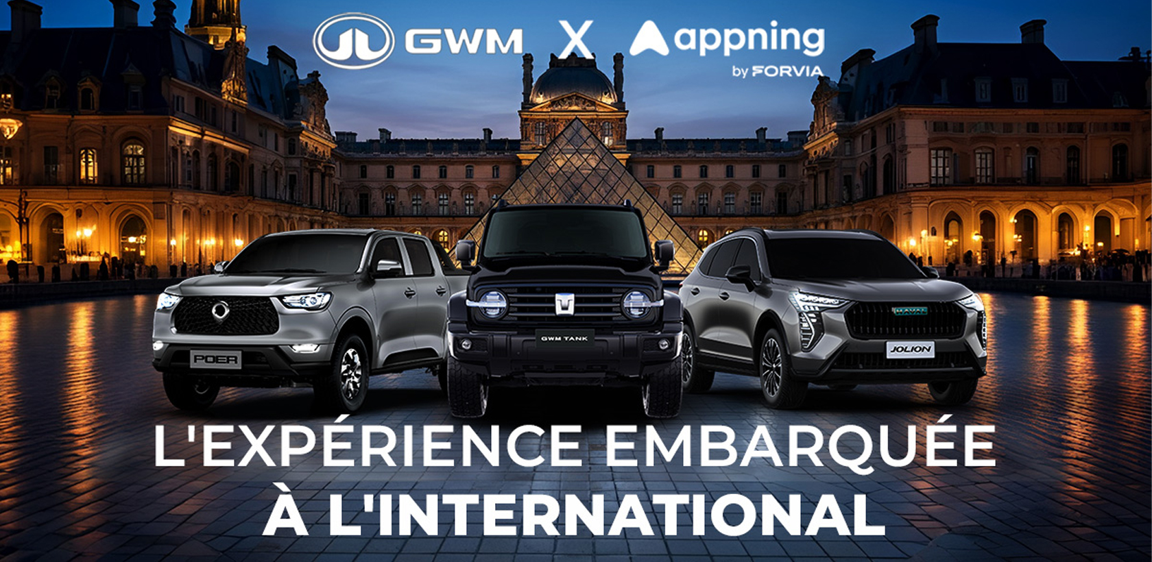 Appning et Great Wall Motor - Une alliance pour déployer son marché d ...