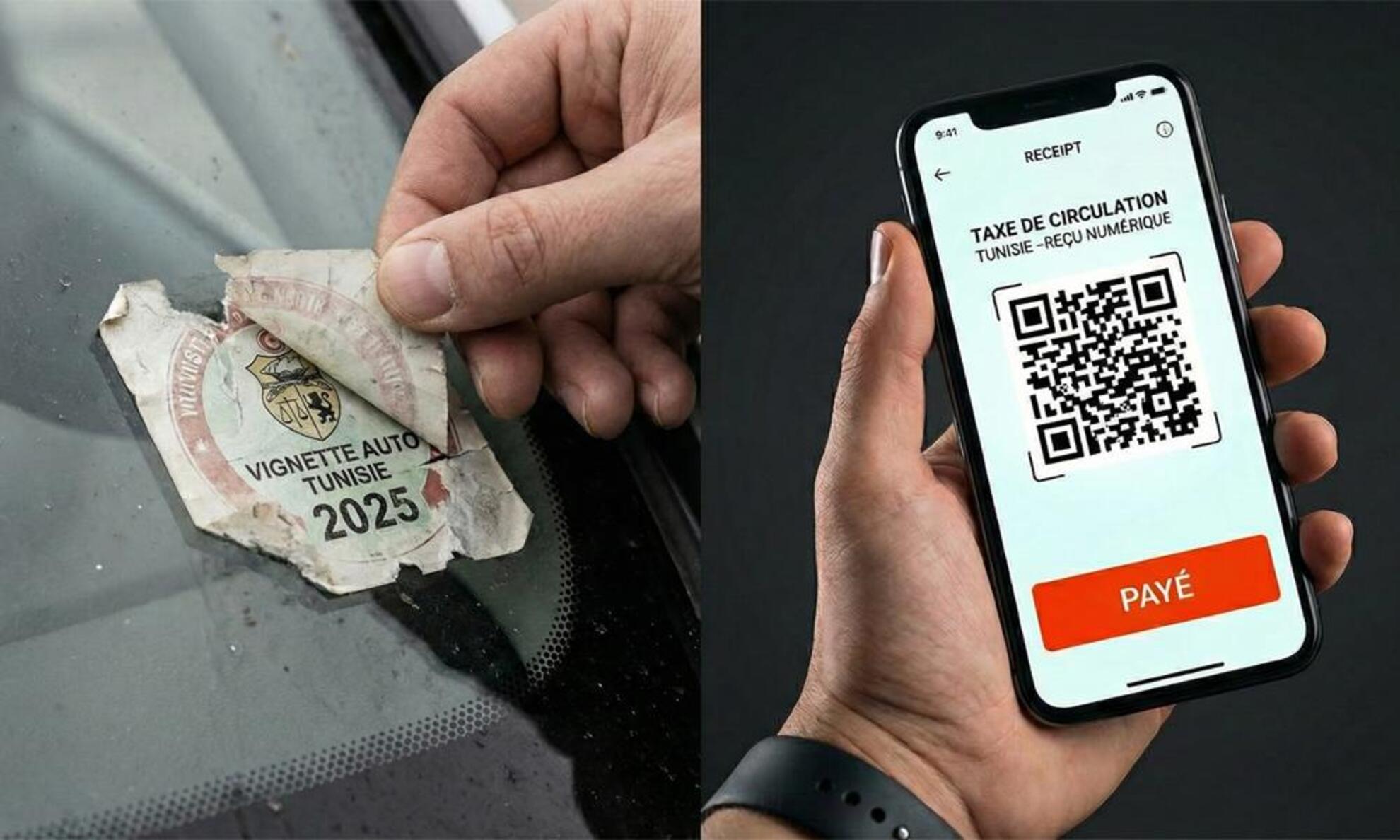 Vignette Auto 2026 en Tunisie - Fini le macaron, le paiement en ligne ...