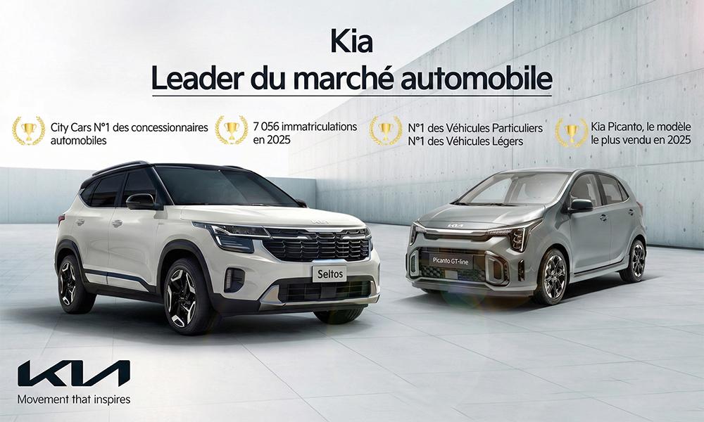 Prix des voitures KIA neuves en Tunisie
